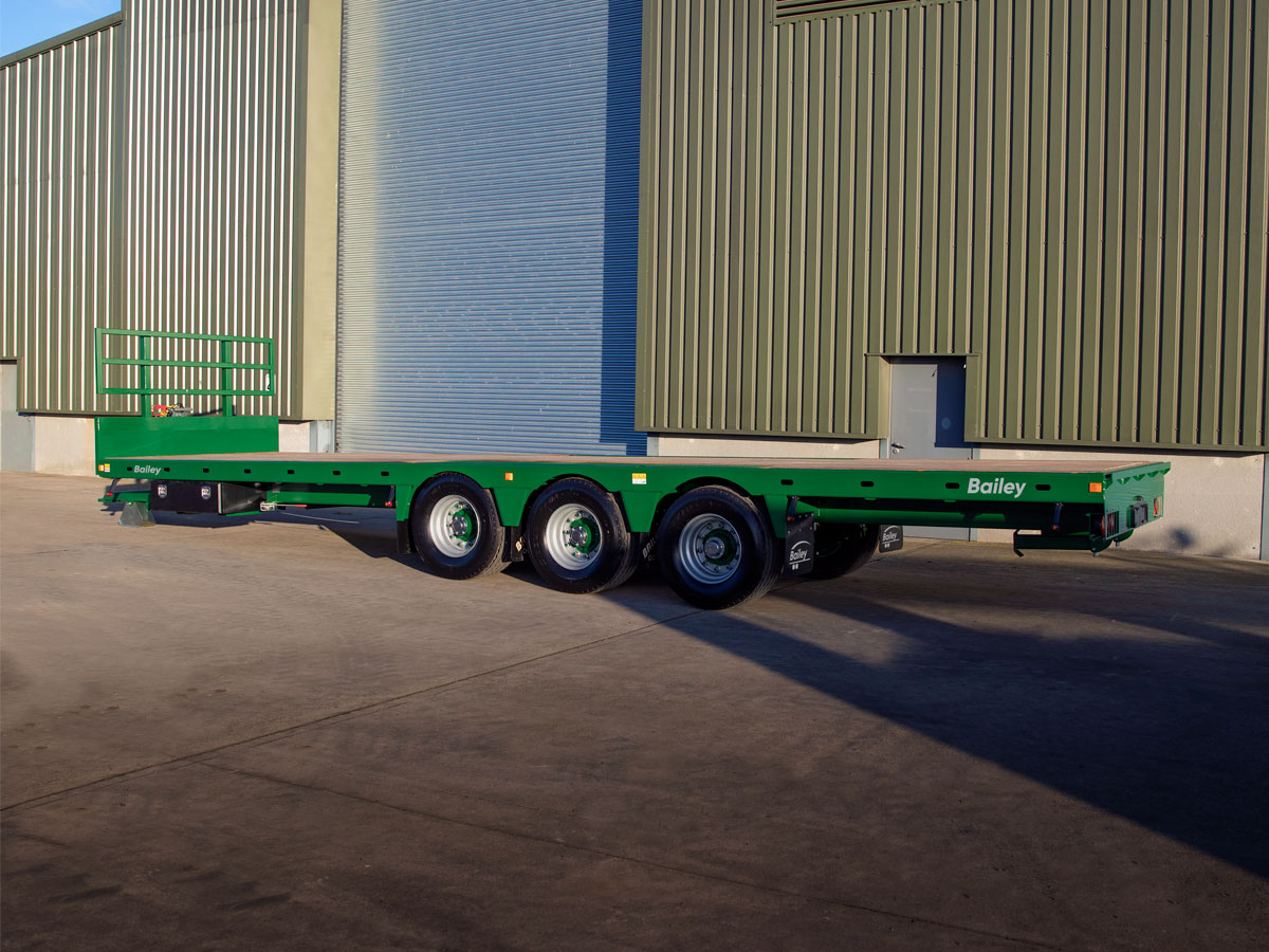 Flat Deck Low Loader - Bailey Trailers