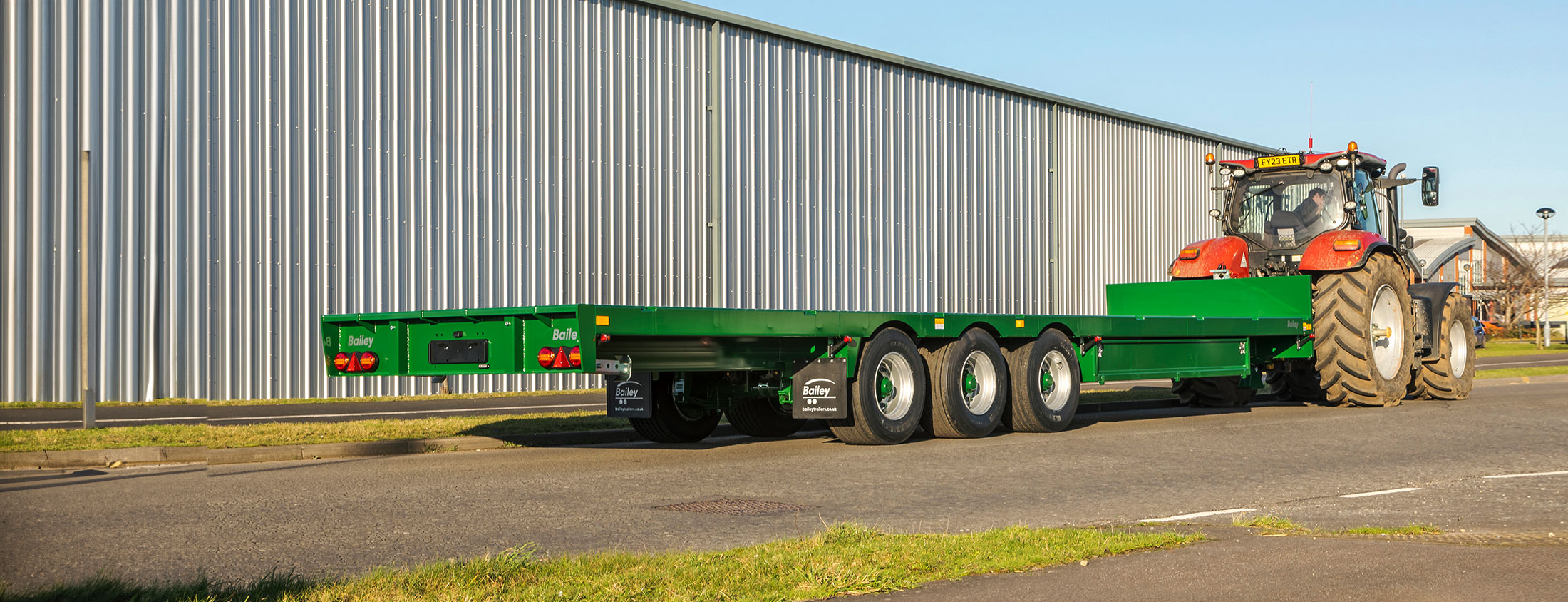 Flat Deck Low Loader - Bailey Trailers